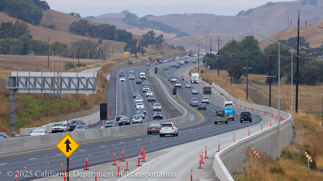 Caltrans Announces Reduced HOV Lane Hours on Highway 101